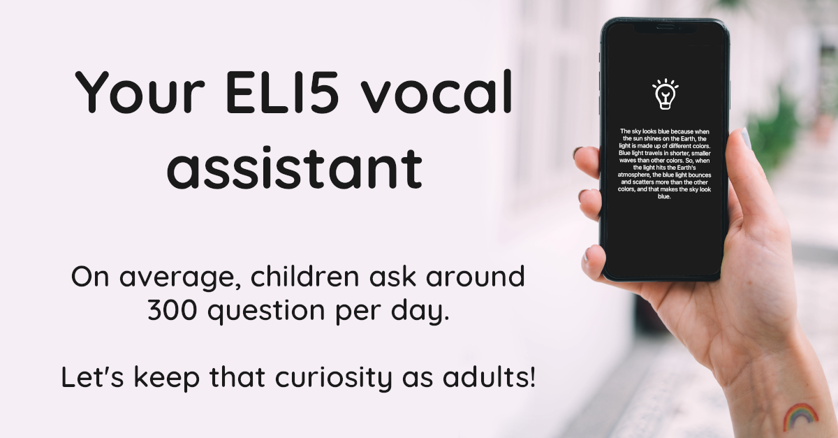 AI Why? | Your ELI5 vocal assistant